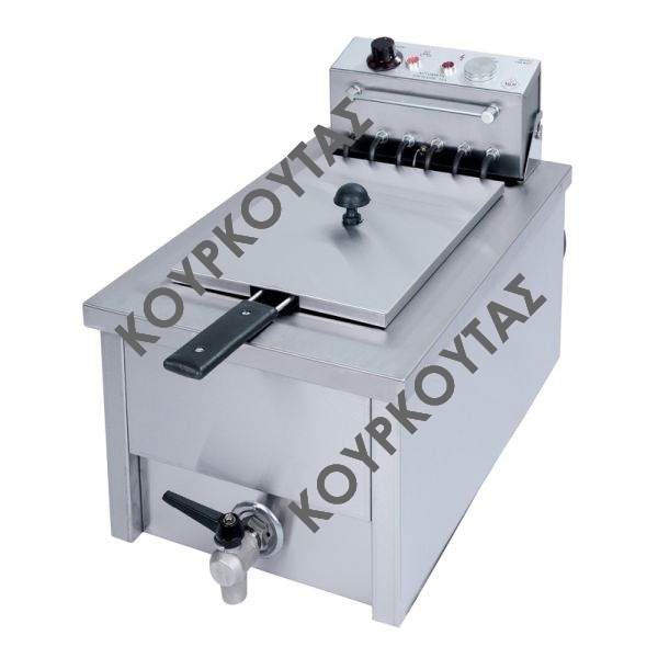 ΦΡΙΤΕΖΑ ΜΟΝΗ ΗΛΕΚΤΡΙΚΗ F100 10Lt M&M | Εξοπλισμός Καταστημάτων - ΚΟΥΡΚΟΥΤΑΣ