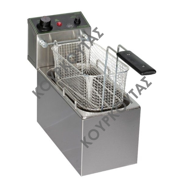 ΦΡΙΤΕΖΑ ΜΟΝΗ ΗΛΕΚΤΡΙΚΗ COMPACT F40C 4Lt M&M | Εξοπλισμός Καταστημάτων ...